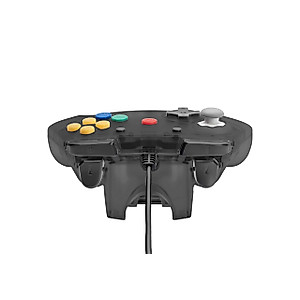 Retro Fighters Brawler64 Next Gen N64 Controller Game Pad - Nintendo 64 – Smoke Gray