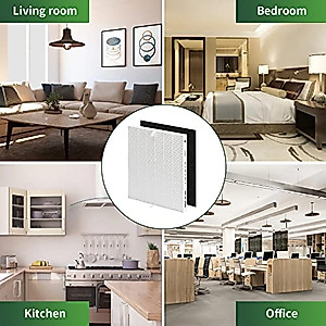 Hiafitran AP-1512HH Replacement Filter for Coway AP-1512HH Filter Replacement Coway Airmega AP-1512HH Filter Coway 3304899 Filter Coway Airmega 200M AP1512HH Mighty True Hepa Replacement Filter