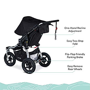 BOB Gear Rambler Jogging Stroller, Black