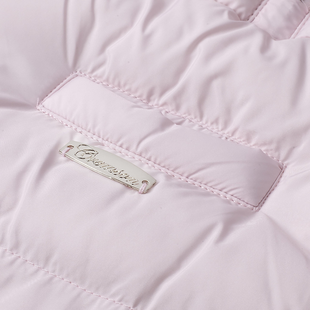 Cremson Girls Boys Newborn Infant Baby Puffer Carbag Pram Bag Snowsuit Bunting - Pink (Size 0/6 Months)