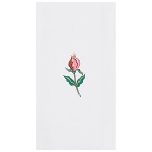 Hoffmaster 856515 Linen-Like Guest Towel, 1/6 Fold, 17" Length x 12" Width, Floral Mist (Case of 500)