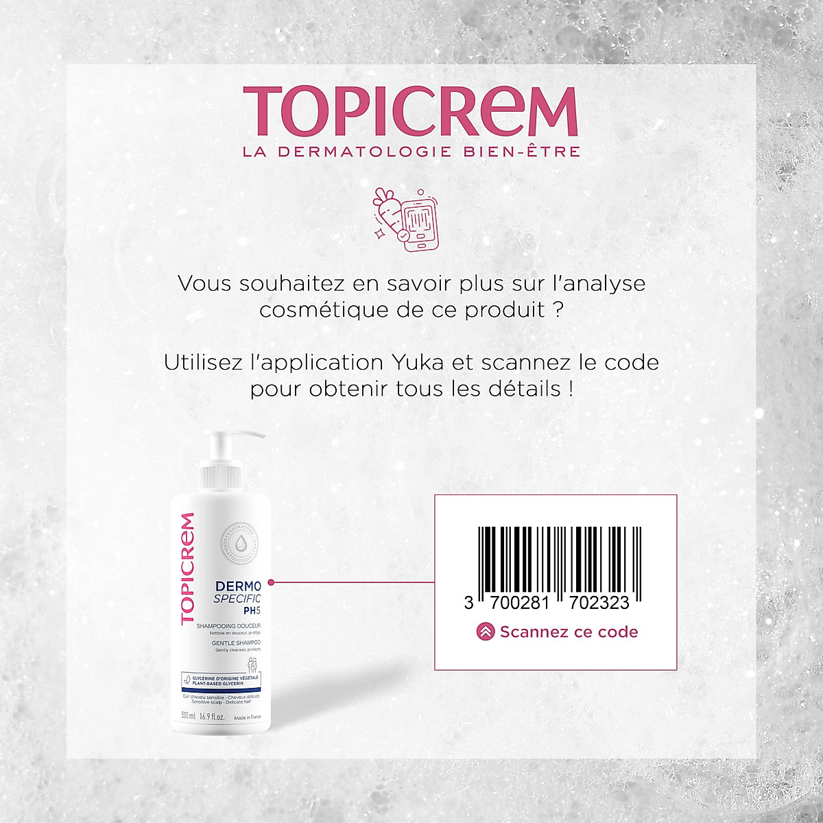 Topicrem Essentials PH5 Gentle Milk Shampoo 500ml