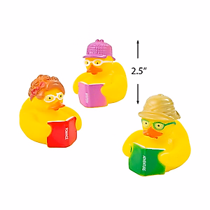 Fun Express 12 Reading Rubber Ducks