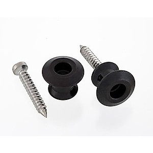 Allparts AP-6582-003 Dunlop Black Strap Buttons