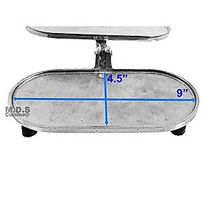 M.D.S Cuisine Cookwares Huarache Press-Maker Tortilla Authentic Huarachera Cast Aluminum Mexican 9-inches