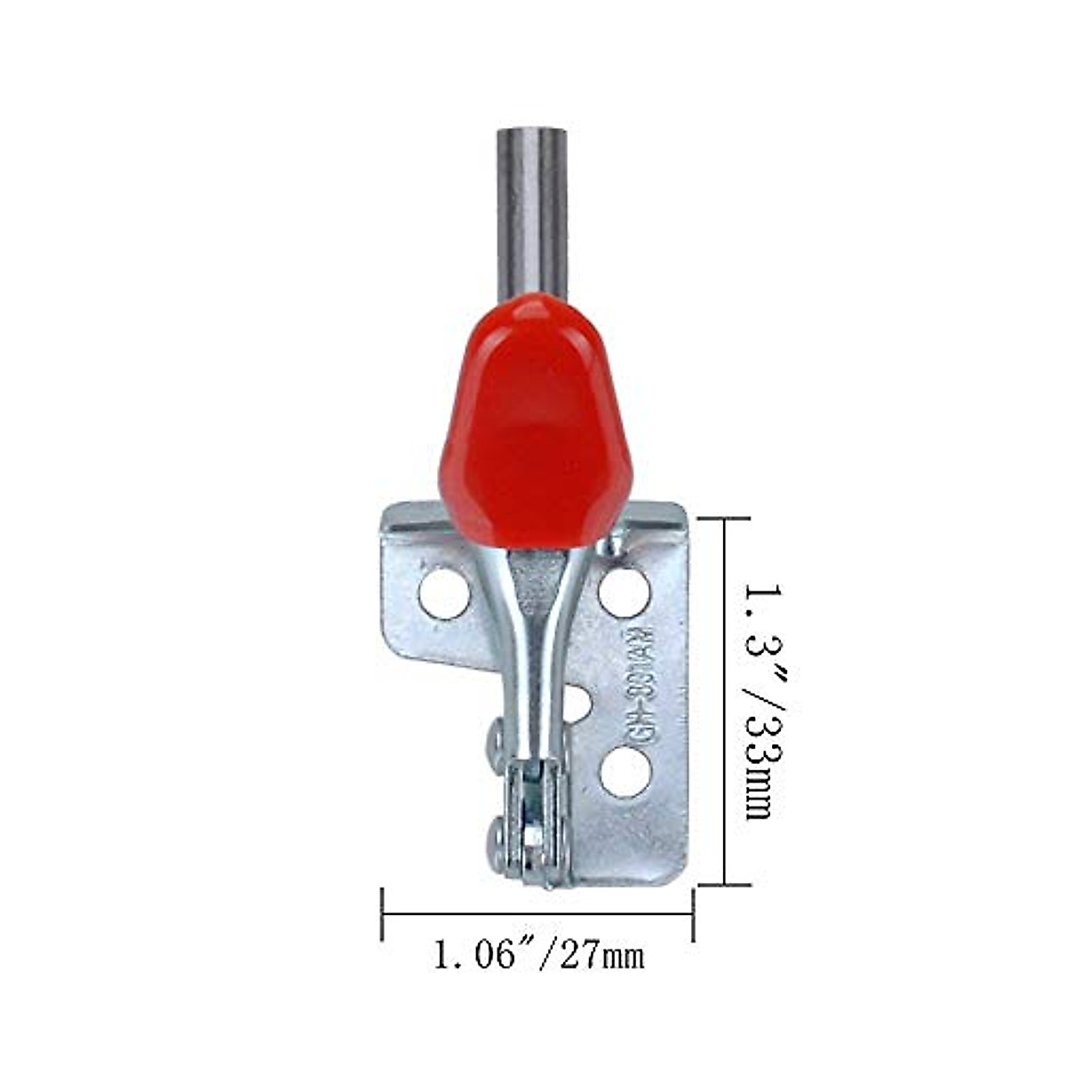 XRPAOWA 4 Pcs Toggle Clamp 301AM Stroke Push Pull Action Hand Tool Light Duty