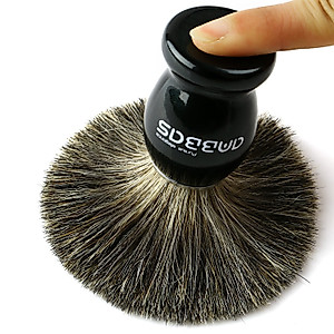Wet Shaving Set Badger Hair Shaving Brush and Holder Stand