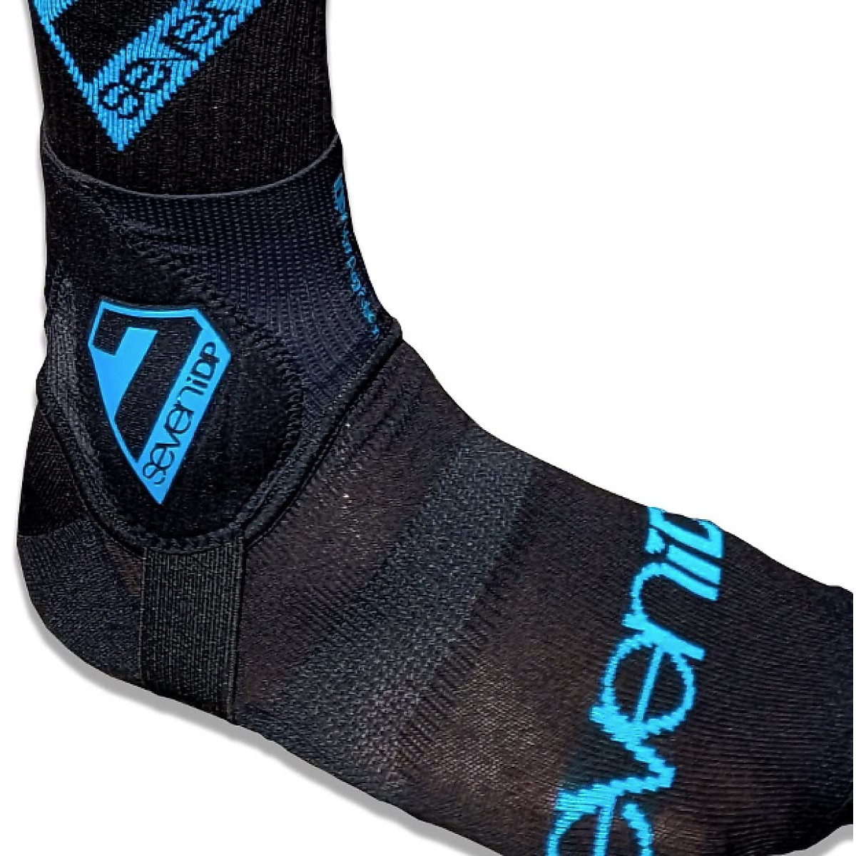 7iDP Control Ankle Protector, Black, Large/X-Large