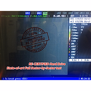 Hitachi Ultrastar A7K3000 2TB HUA723020ALA641 (0F12470) 2TB 64MB Cache 7200RPM SATA III (6.0Gb/s) Enterprise 3.5in Hard Drive (Renewed)