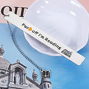 Funny Bookmarks for Women Men Gifts for Booklovers Friends Son Daughter, Birthday Christmas Gift Bookmark for Family Writers Teachers, Graduation Holiday Stocking Stuffers Present I'm Reading