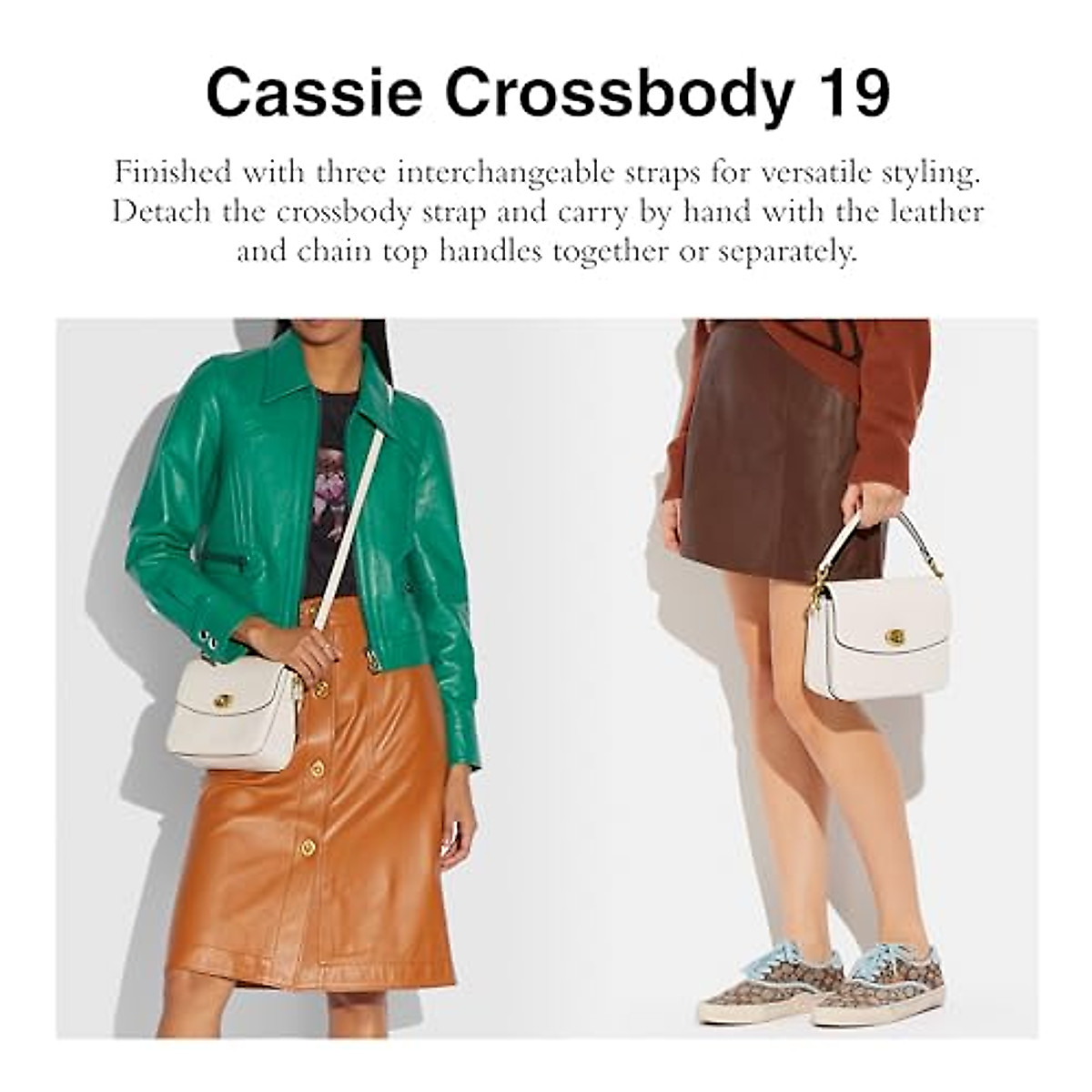 Coach Polished Pebbled Leather Cassie Crossbody 19