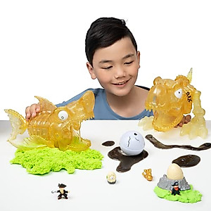 ZURU Smashers Dino Island Giant T-Rex Skull with 30+ Surprises and Mini Eggs, Dinosaur Discovery Toy, Age 5+