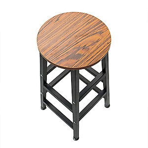 Thaweesuk Shop New Light Brown 3 Pcs. Wood Pub Bar Table Chair Counter Height Kitchen Dining Set Home Office Furniture Particleboard Metal 47.2" L x 15.7" W x 39.4" H