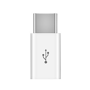 YAWALL USB C to Micro USB Adapter, USB Type C (Male) to Micro USB (Female), Micro USB to USB-C Data Transfer, Compatible with Galaxy S8, S8+, S9, MacBook, iPad Pro 2018, LG V20 G5 G6