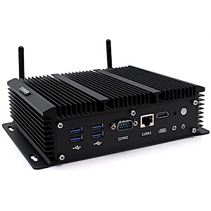 Firewall Micro Appliance Mini PC Core i7 10510U, 6 i225 2.5Gbe LAN, 32GB DDR4 RAM 1TB SSD, HD, USB3.0, 2* COM, Mini PCI E Wifi, SIM Card Slot, AES-NI, W 10 pro, VPN Router, Network/Industry