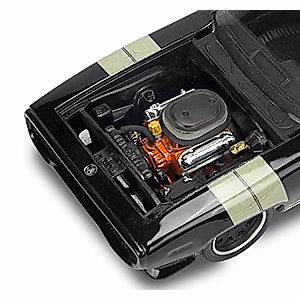 RMX Revell 85-4477 Fast & Furious Dom's 1971 Plymouth GTX 1:24 Scale 87-Piece Skill Level 4 Model Car Building Kit, Clear,White