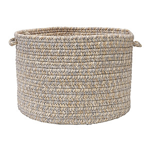 Colonial Mills Tremont Utility Basket, 18 by 12-Inch, Gray