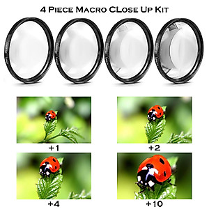 Canon EOS Rebel T7 Camera w/Canon EF-S 18-55mm is II Lens & 75-300mm f/4-5.6 III Lens + 32GB Sandisk Memory + Canon Case + High Speed Slave Flash + Accessory Bundle