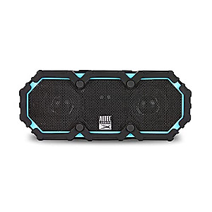 Altec Lansing LifeJacket 2 - Waterproof Bluetooth Speaker, Floating Portable Speaker for Travel & Outdoor Use, Deep Bass & Loud Sound, 30 Hour Playtime