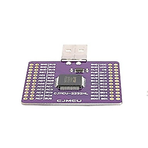 AOOOWER USB to FIFO/SPI/I2C/-JTAG/RS232 Converter UART Module FT2232HL Channel Module USB to UART Module USB to UART Module