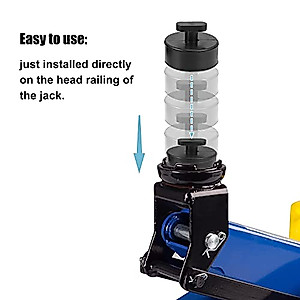 X AUTOHAUX 4 Pcs Rubber Jack Pads with Storage Bag for Chevrolet Corvette C5 C6 C7 GS Z Jack Puck Jacking Lift Pad Jack Lift Point Pad Adapter(Black)