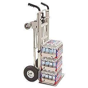 Cosco 12312ABL1E 3-in-1 Convertible Truck 800-1000lb Cap. 21.06"w x 21.85"d x 48.03"h Aluminum