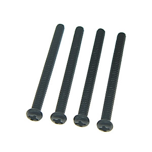 KAISH American Thread Humbucker Pickup Height Screws Humbucker Pickup Ring Pickup Surround Frame Mounting Screws Springs for Gibson/EMG/Seymour Duncan/Dimarzio Black