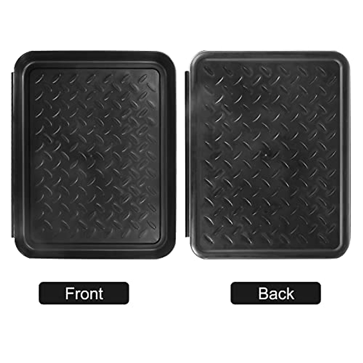 3 Pcs Under Sink Drip Tray, 13.8 * 10.8 Inch Plastic Under the Sink Drip Protector Tray Under the Sink Mat Under Sink Drip Catcher for Kitchen Bathroom or Laundry Room