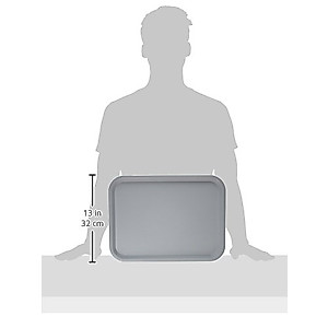 Winco Fast Food Tray, 12 by 16-Inch, Gray,Medium