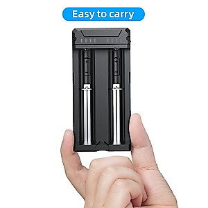 XTAR FC2 2A Battery Charger 18650 26650 Protected unprotected 21700 charger