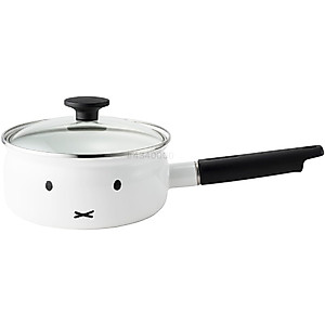 Fuji Horo MFF-18S Single Handle Pot, 7.1 inches (18 cm), Miffy Face