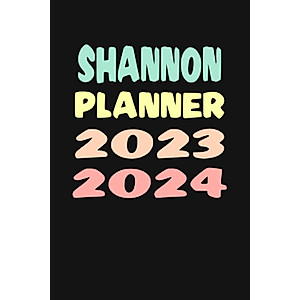 SHANNON: Custom Name Weekly Planner 2023-2024