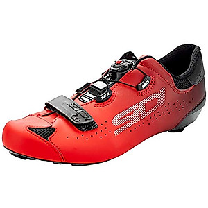 Sidi Sixty Road Shoes 43.5 Black/Red