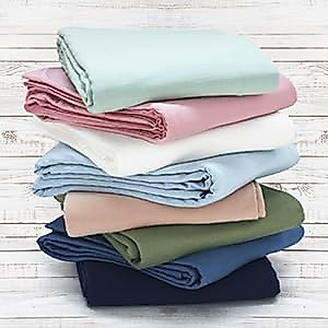 Aijoviko Newborn Swaddle Blanket with Hat Set Baby Swaddle Set Hospital Receiving Blankets for Girls Boys(Olive,35"*35")