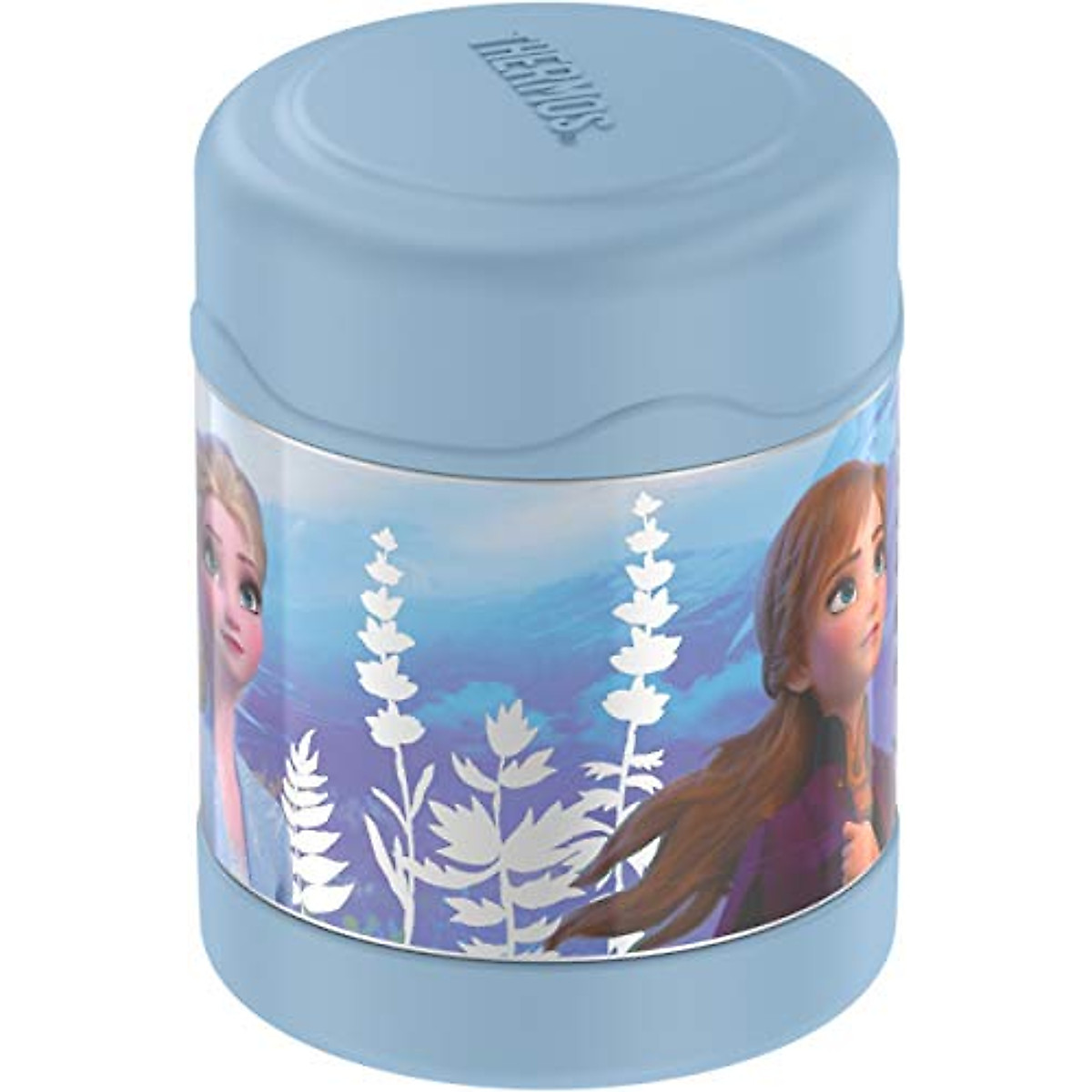 THERMOS FUNTAINER 10 Ounce Stainless Steel Vacuum Insulated Kids Food Jar, Frozen 2
