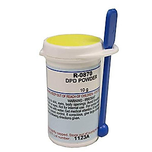 Taylor R0870-I Swimming Pool Test Kit Replacement DPD Powder 10 Grams (2 Pack)