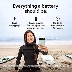 Google Pixel 6 GB7N6 T-Mobile Locked 128GB Sorta Seafoam Excellent