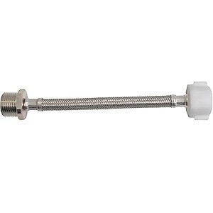 Toswin Toilet Connector Hose,Bidet Extension Connector,8 inch 7/8 Female to 7/8 Male flexible adapter,Widely Applicable Toilet Hose Extension,Compatible with TOTO Series Washlet Toilet