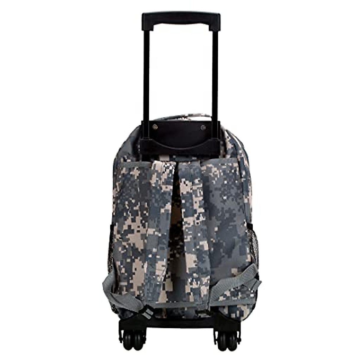 Rockland Double Handle Rolling Backpack, ACU Camo, 17-Inch