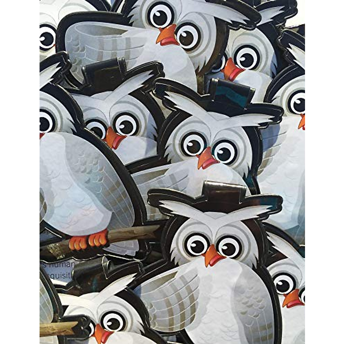 OWL Bookmarks - (Set of 20 Book Markers) Bulk Animal Bookmarks for Students, Kids, Teens, Girls & Boys. Ideal for Reading incentives, Birthday Favors, Reading Awards and Classroom Prizes!
