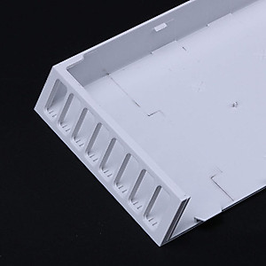 Faceplate Shell HDD Bay Hard Drive Cover Case Replacement for PlayStation 4 PS4 Console (White)
