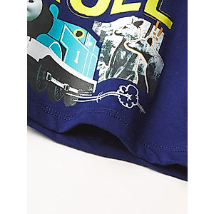 Thomas & Friends unisex child Short Sleeve T-shirt, 3 Pack Tees T Shirt, Grey Navy Red, 12 Months US