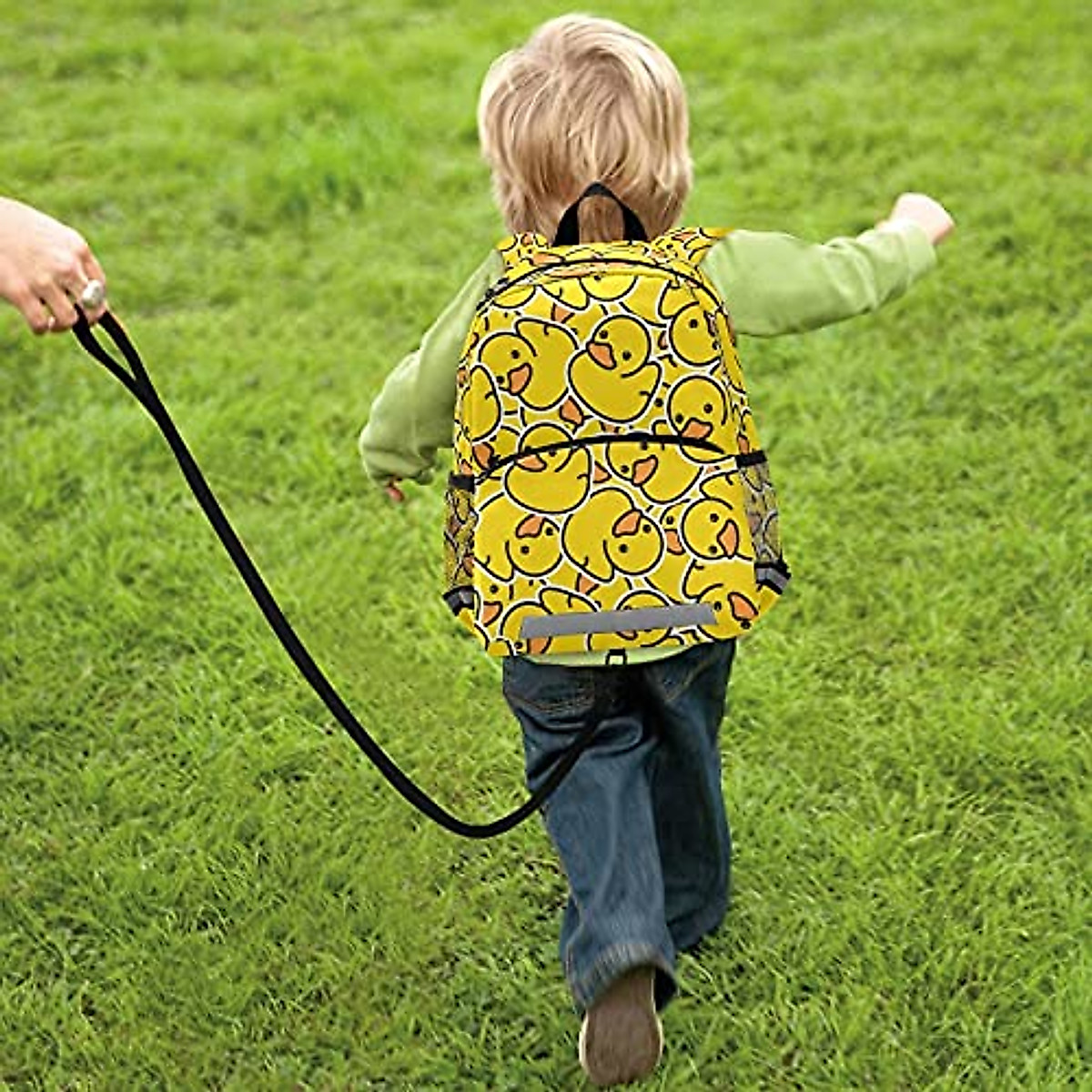Little Yellow Duck Kids Backpack for Toddlers, Small Backpack for Kids School Travel Bag Picnic Meal Bag for Boys Girls