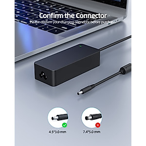 Charger Fit for Dell Latitude 3400 3500 Laptop Replacement Power Supply AC Adapter Cord