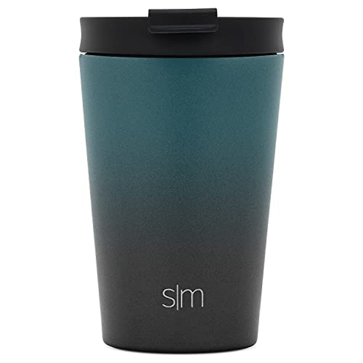 Simple Modern Insulated Tumbler with Lid and Straw | Iced Coffee Cup Reusable Stainless Steel Water Bottle Travel Mug | Spring Break Gifts For Her & Him | Classic Collection | 12oz | Moonlight