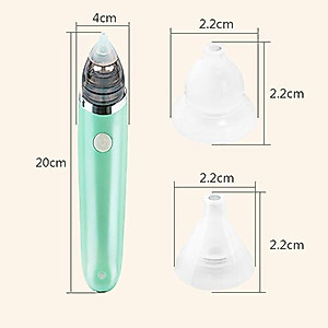 Baby Nasal Aspirator, Electric Snot Sucker Nose Mucus Cleaner for Newborns and Toddlers, Rechargeable Automatic Booger Sucker for Babies with 5 Levels Suction