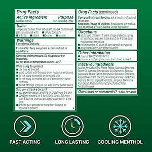 Biofreeze Menthol Spray 3 FL OZ Colorless Aerosol Spray Associated with Sore Muscles, Arthritis, Simple Backaches, and Joint Pain (Packaging May Vary) (1)