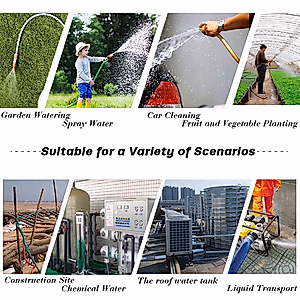 3/4" ID x 1" OD Soft Braided PVC Tubing, Clear Flexible PVC Tube Vinyl Hose Water Oil Winter antifreeze & Soft for Four Seasons (3.3Ft length)