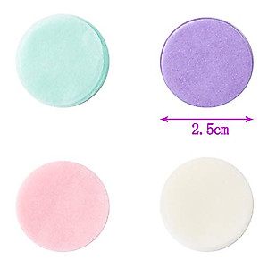 Whaline 1 Inch Paper Confetti Round Tissue Confetti 6000 Pieces Party Circle Paper Table Confetti for Balloon, Wedding, Holiday, Birthday (Unicorn)