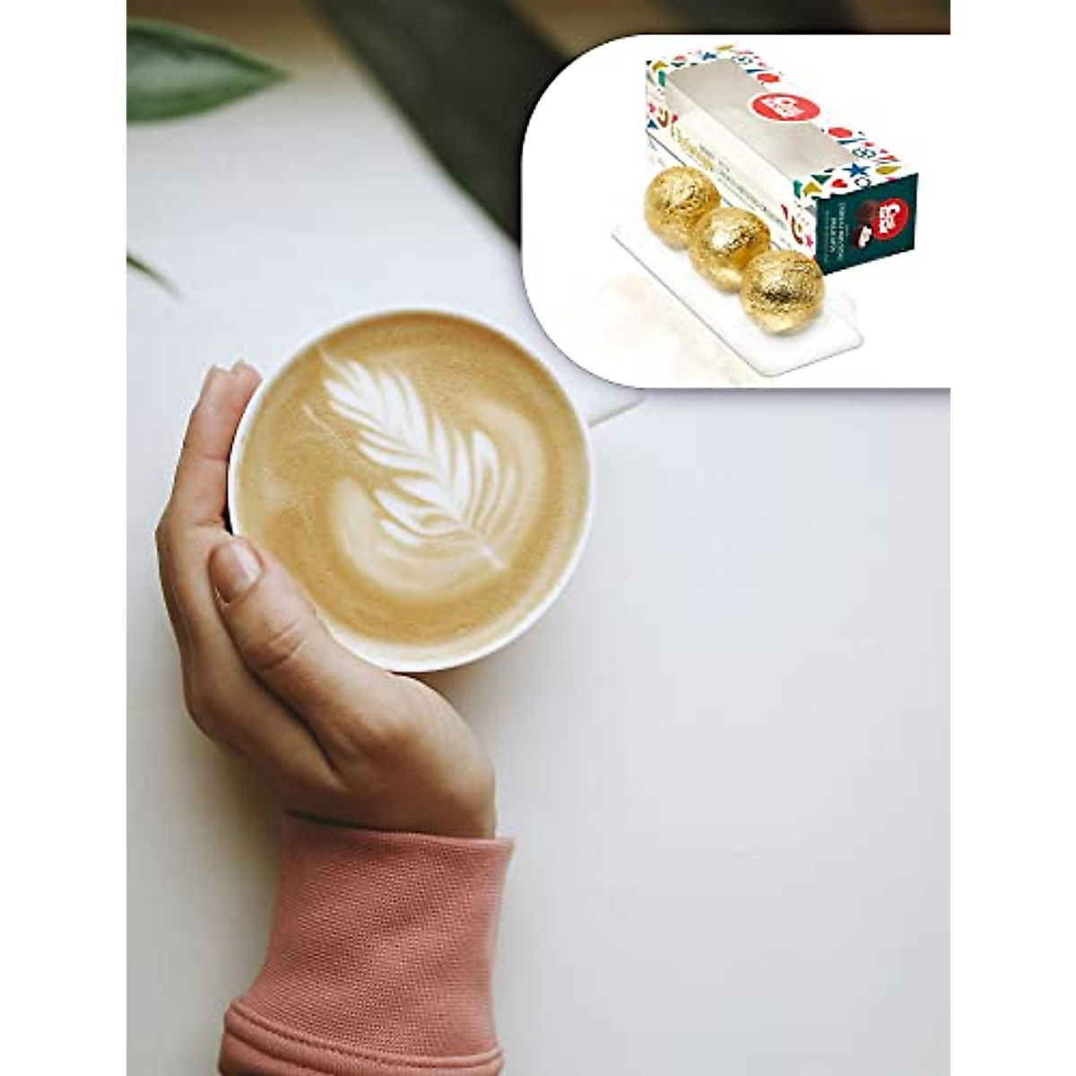 Easter Hot Chocolate Bombs with Marshmallows, Easy to Make, Deliciously Chocolate and Made with Belgium Easter Chocolate - 3 Count